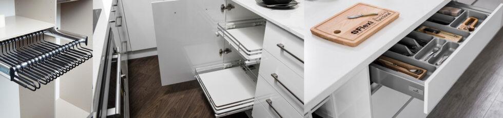 Clever Storage Solutions for Kitchens, Wardrobes & Home Offices